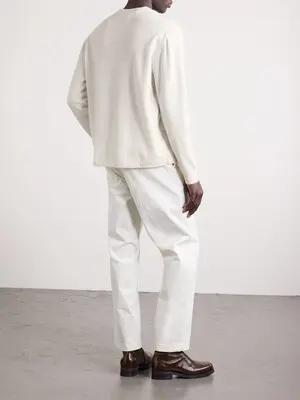 Nn07 Sammy 60026 Wool Sweater - Neutrals