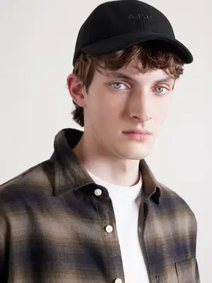 A.p.c. Charlie Logo-embroidered Baseball Cap