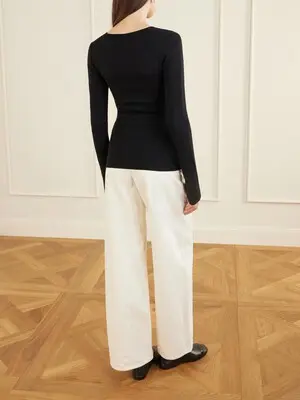 TOTEME Wool-blend Top
