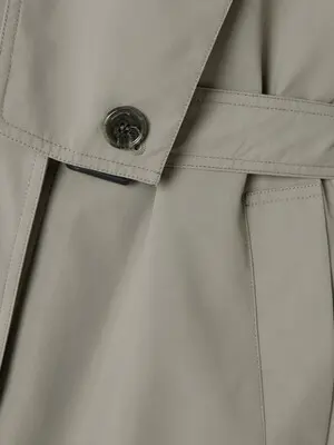 Tibi Frank Belted Layered Trench Coat