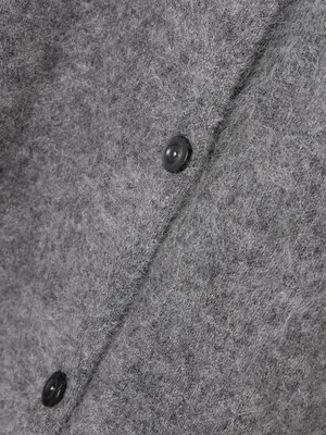 Theory Brushed Cashmere Slim Fit Cardigan - Gray