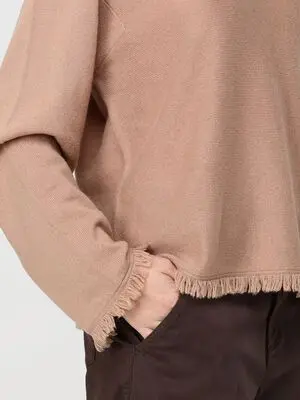 SUN 68 Fringe Trim Sweater