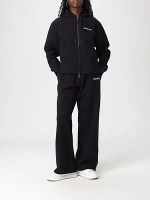 Burberry Logo Zip-up Hoodie