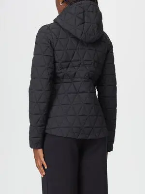 K-WAY Quilted Jacket - Black