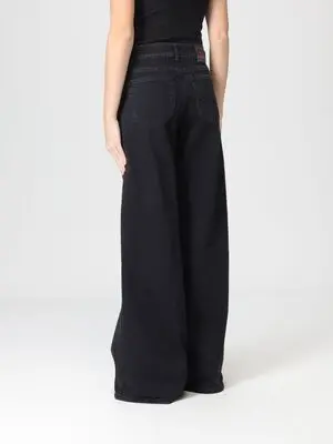 DIESEL® D-akemi High-waisted Wide-leg Stretch-denim Jeans