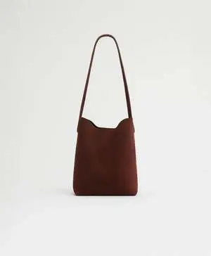 MANSUR GAVRIEL Small Everyday Cabas Chocolate Suede