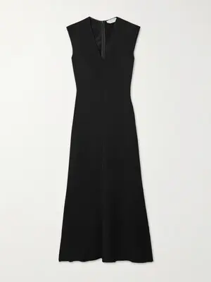 Sportmax Ribbed-knit Maxi Dress