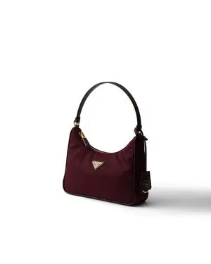 Prada Re-edition 2005 Re-nylon And Saffiano Mini Bag - Red