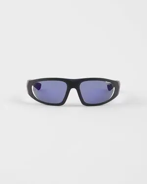 Prada Linea Rossa Active Sunglasses - Blue Lenses/purple