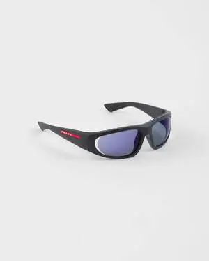 Prada Linea Rossa Active Sunglasses - Blue Lenses/purple