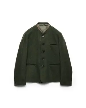 Prada Single-breasted Wool Jacket