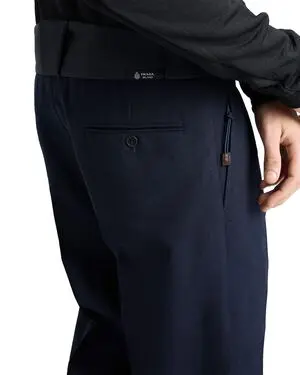 Prada Wool Pants With Technical Details