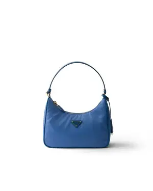 Prada Re-edition 2005 Re-nylon And Saffiano Mini Bag - Light Blue