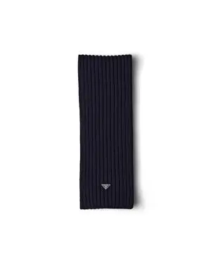 Prada Wool Scarf - Blue