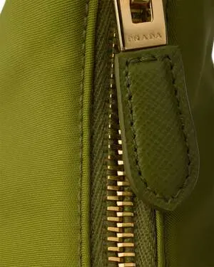 Prada Re-edition 2005 Re-nylon And Saffiano Mini Bag - Green