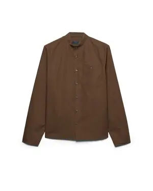 Prada Cotton Blend Shirt - Brown