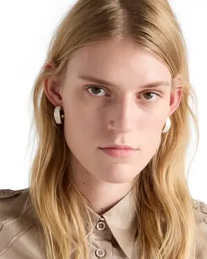 Prada Metal Earrings