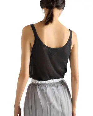 Prada Cashmere And Silk Tank Top