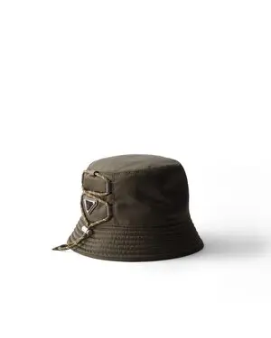 Prada Speedrock Re-nylon Bucket Hat - Green