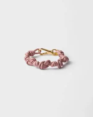 Prada Nappa Leather Bracelet - Peach