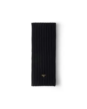 Prada Wool Scarf - Black