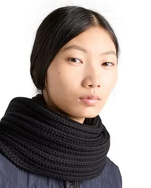 Prada Wool Scarf - Black