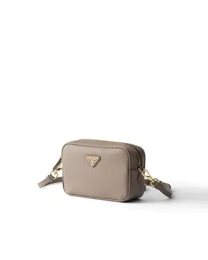 Prada Leather Mini-bag - Grey