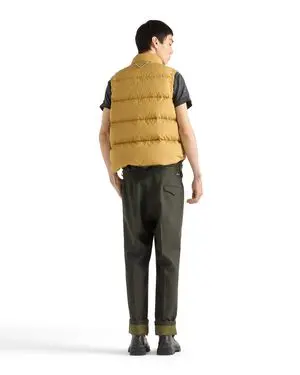 Prada Cotton Down Vest - Neutral