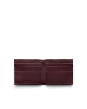 Prada Saffiano Leather Wallet - Red