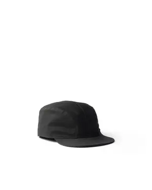 Prada Cotton Baseball Cap - Black
