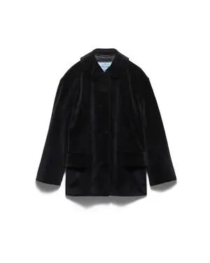 Prada Single-breasted Caban Jacket