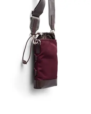 Prada Re-nylon And Leather Smartphone Case - Red