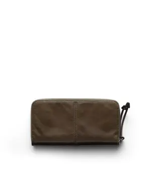 Prada Leather Wallet - Green