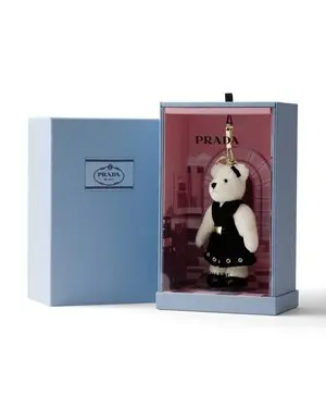 Prada Teddy Keychain Charm