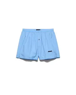 Prada Cotton Boxer Shorts - Light Blue