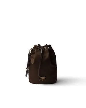 Prada Re-nylon Pouch - Brown