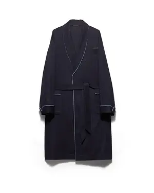 Prada Cahmere Robe - Blue