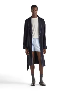 Prada Cashmere Robe - Blue
