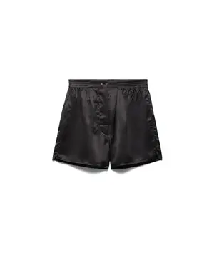 Prada Satin Shorts