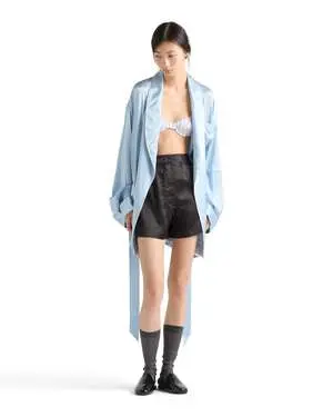 Prada Satin Shorts