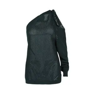 Givenchy One-shoulder Woven Knit Top