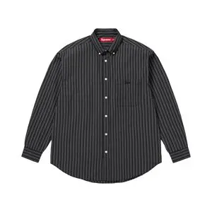 Women's Black Pinstripe Shirts
