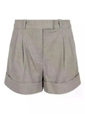 Rag & Bone Neila Pleated Cuffed Shorts