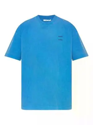 SAMSOE SAMSOE Logo-print T-shirt - Blue