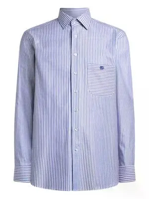 Etro Striped Cotton Shirt