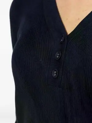Paul Smith Ribbed Button Top