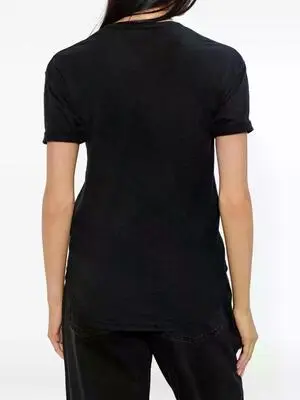 MARANT ETOILE Logo T-shirt - Black