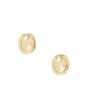 FRAME The Franka -plated Earrings - Gold