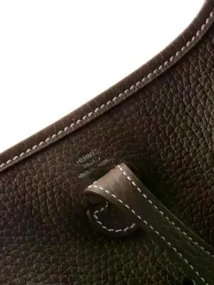 Hermès Evelyne Tpm Crossbody Bag Clemence Gen Iii - Grey