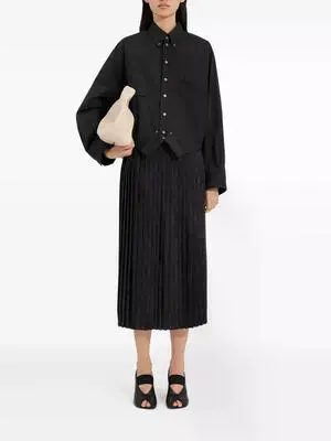 MAISON MARGIELA Cotton Poplin Mirrored Panel Shirt
